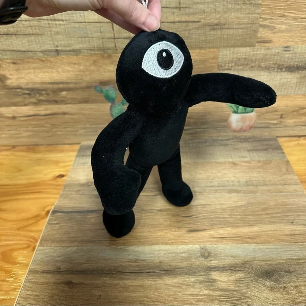 rainbow friends | Toys | Rainbow Friends Black Plush Toy One Eyeball ...